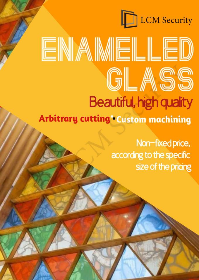 Firing Enamelled Glass