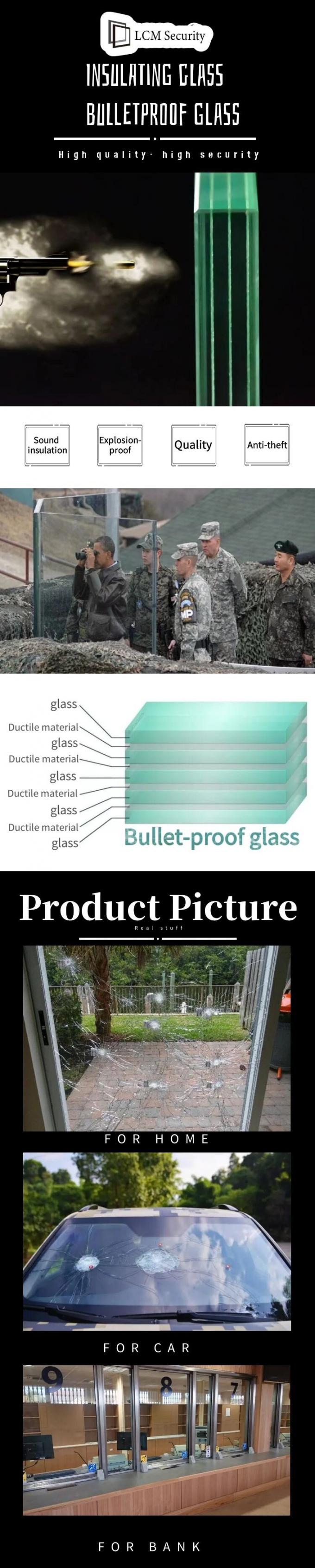 Custom Explosion Proof Glass