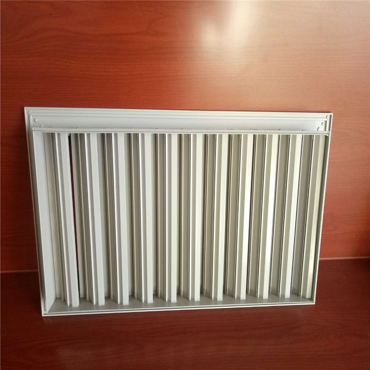 Adjustable External Aluminium Window Louvres Exterior Customized
