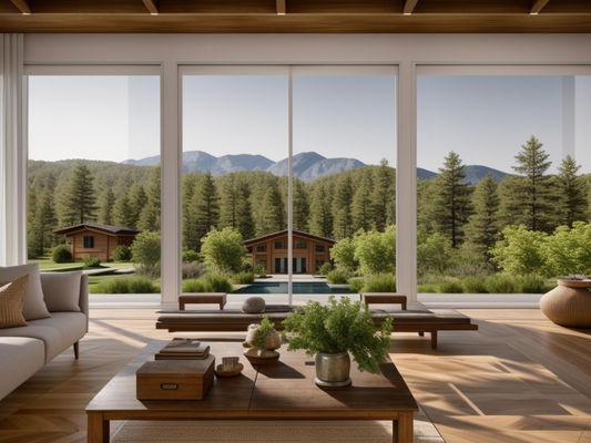 Modern Aluminium Glass Sliding Windows Fireproof Tempered Glass Window